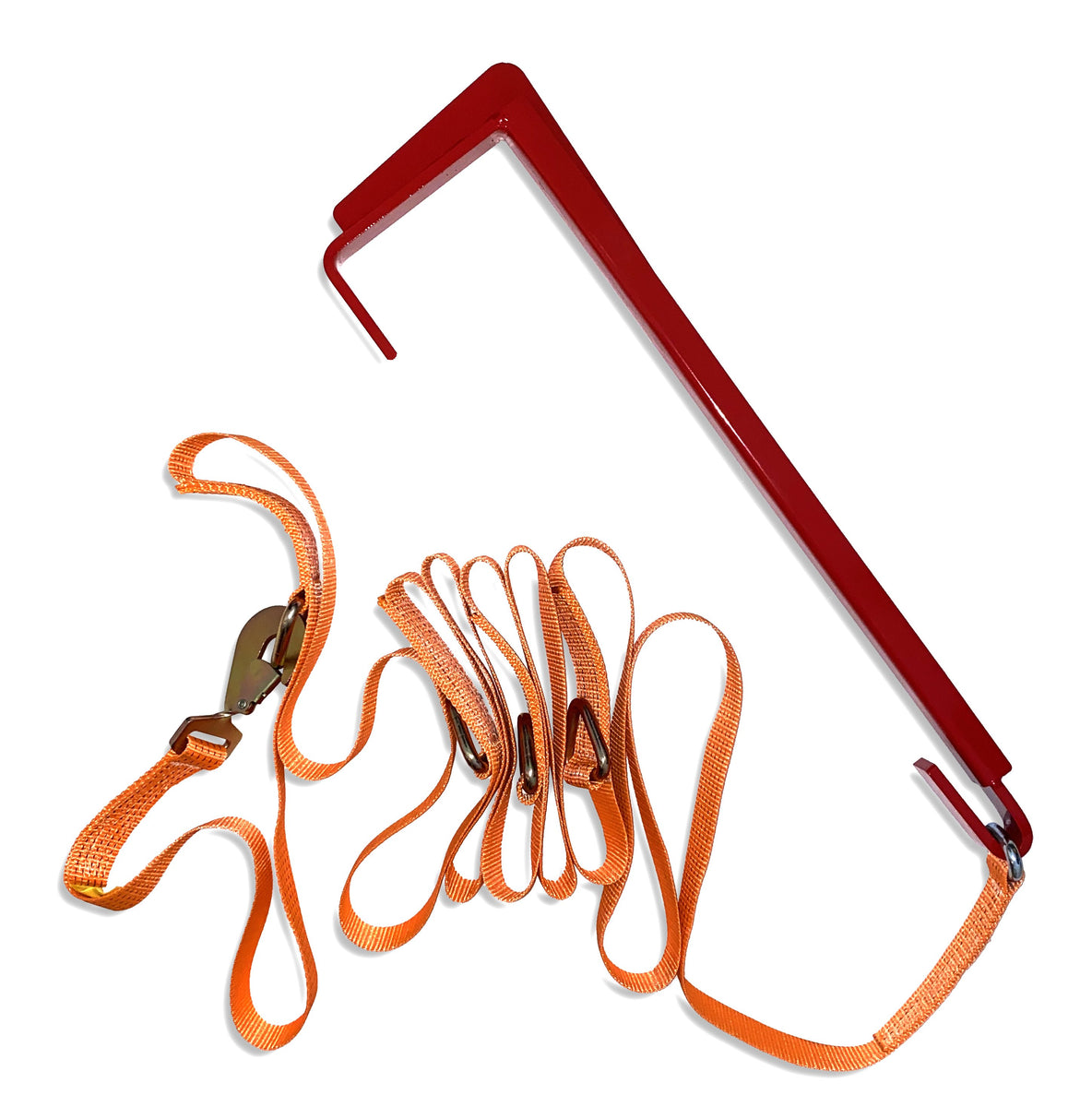 Safepul 20ft Container Pallet Puller Pack with 6.7m Plus 3.7m Straps